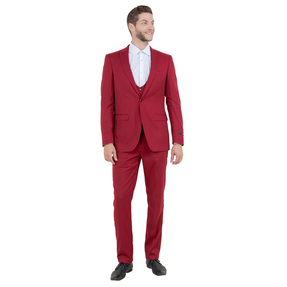 Tazio | Suits & Blazers | Ultra Slim 3pc Mens Vested Suit Set By Tazzio ...